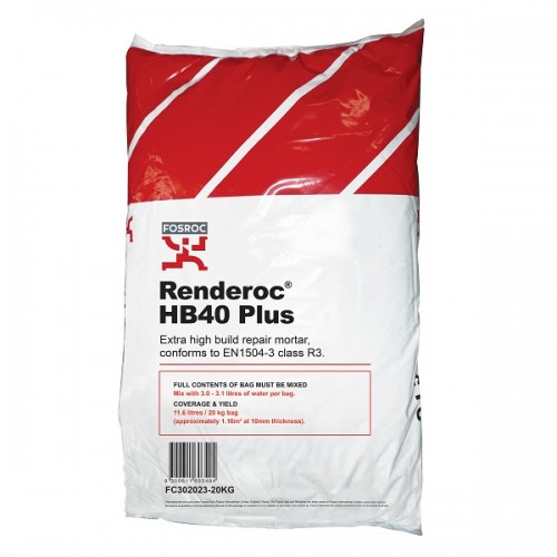 Parchem | Fosroc Renderoc HB40 Plus (Construction Products)